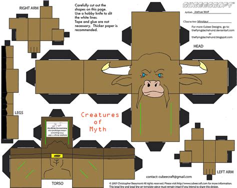 Com4 Minotaur Cubee By Theflyingdachshund On Deviantart