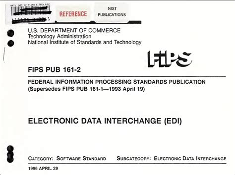 Missing Bibliographic Information For Fips Pub Issue Usnistgov Nist Tech