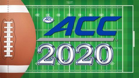 The Atlantic Coast Conference Football Team Schedules For 2020 Have