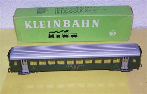 Kleinbahn H0 381 Sbb Personenwagen B4 932 Originalverpackt Kaufen Auf Ricardo