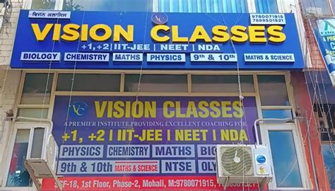 Vision Classes Best Iit Jee Coaching Institute In Mohali