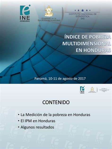 08 10 Honduras Indice Pobreza Multidimencional Descargar Gratis Pdf