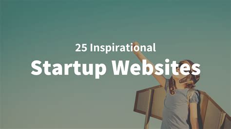 The Startup Website List 25 Inspirational Examples Karl Hughes