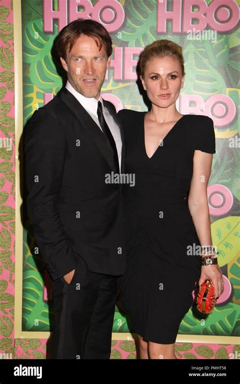 Stephen Moyer Anna Paquin Nd Primetime Emmy Awards Hbo Party Pacific Design