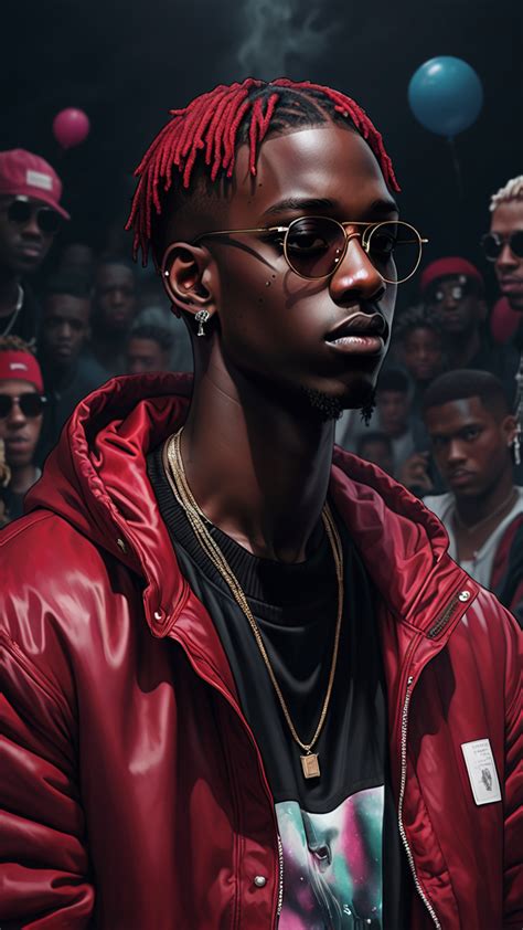 Rapper Lil Yachty Dark Aesthetic Concept Art By Cuzz Soundz Playground