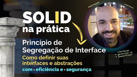Solid Interface Segregation Principle Isp Princípio De Segregação