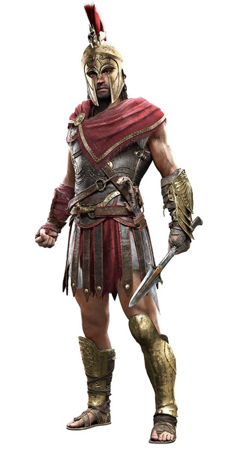 Alexios From Assassins Creed Odyssey Illustration Artwork Gaming