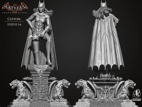 Batgirl Arkham Knight 3d Model 3d Printable Cgtrader