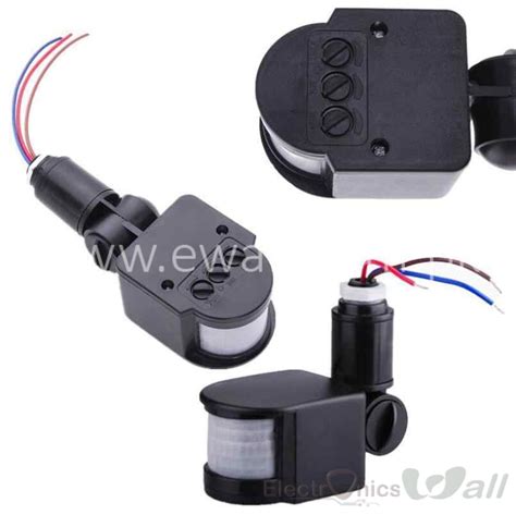 Ewall Degree V Human Infrared Sensor Switch Light Sensor Monitoring Spotlights Pir Switch