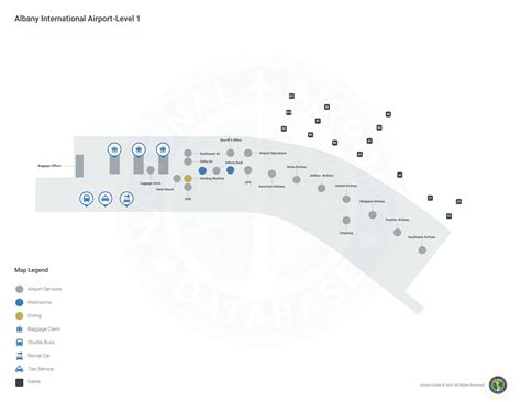 Albany Ny Airport Terminal Map Denver International Airport [den]