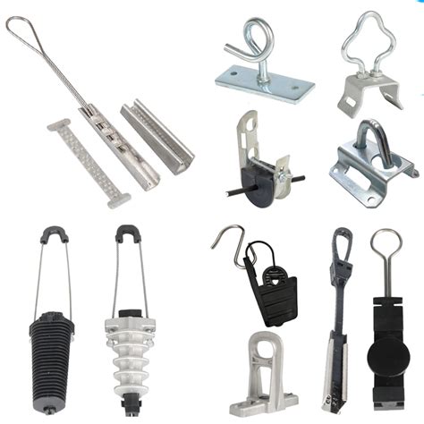 Outdoor Aerial 1 2 3 4 Knots Ftth Tension Clamp Fiber Optic Stainless