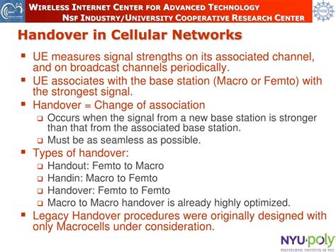Ppt Fast Handovers For Heterogeneous Cellular Networks Powerpoint Presentation Id 6660436
