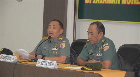 Korem 081dsj Terima Bimnis Sisrendal Binter Dari Pusterad Trisulanews