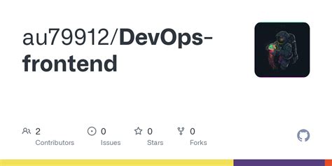 github au79912 devops frontend