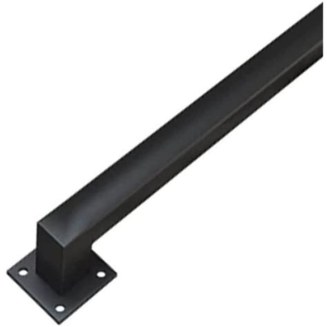 Kit de supports de main courante d escaliercarré noir Mains courantes