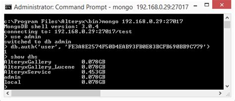 Migrating And Scaling Mongodb On Alteryx Server Alteryx Community