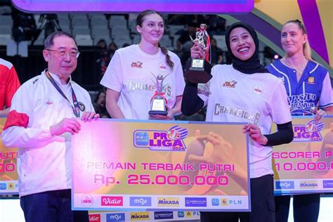 Daftar Peraih Penghargaan Individu PLN Mobile Proliga Putri Megawati Hangestri Pertiwi