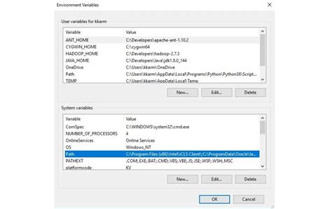 Java Environment Variable Setup BunksAllowed