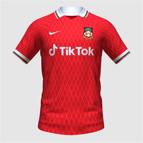 Wrexham AFC X Nike Home Kit FIFA Kit Creator Showcase