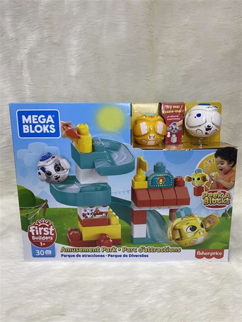 Promo Mega Bloks Peek A Blocks Amusement Park Mainan Balok Edukasi