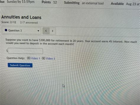 Solved Due Sunday By Pm Points Submitting An Chegg