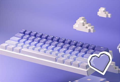 K Rgb Mini Mechanical Keyboard Purple Rune