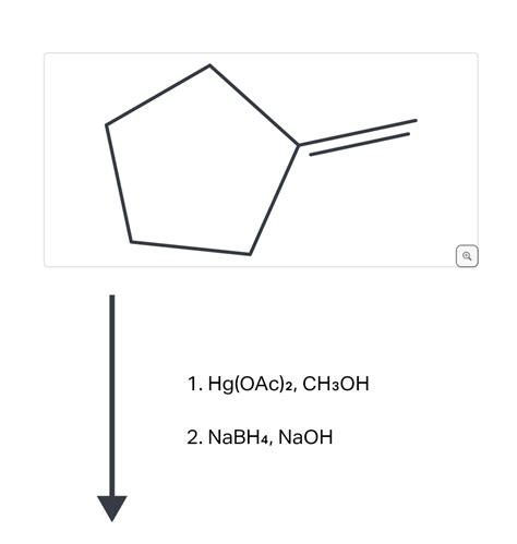 Solved Hg OAc 2 CH3OH Chegg