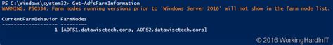 Migrate A Windows Server 2012 R2 Ad Fs Farm To A Windows Server 2016 Ad