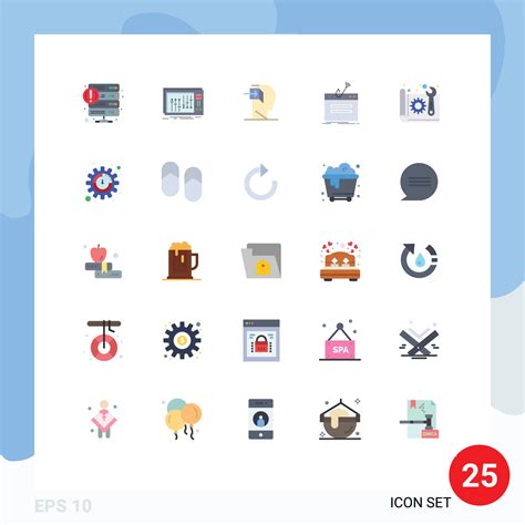 Pack Of 25 Creative Flat Colors Of Login Fraud Music Minded Inner
