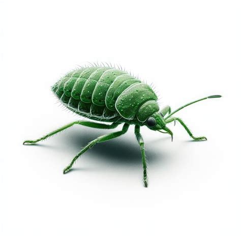 Premium Ai Image Green Grasshopper Isolated On White Background