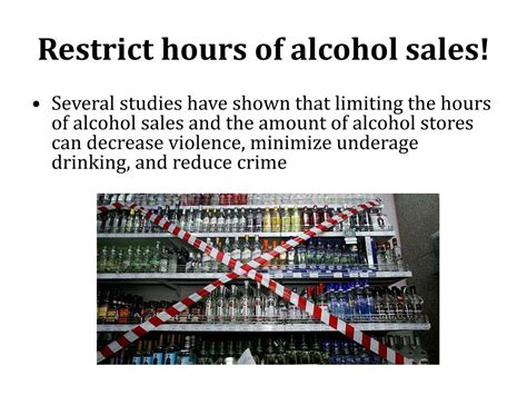 PPT Restricting Access To Alcohol PowerPoint Presentation Free