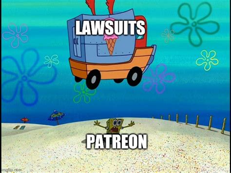 Spongebob Squashed By Ice Cream Truck Memes Imgflip