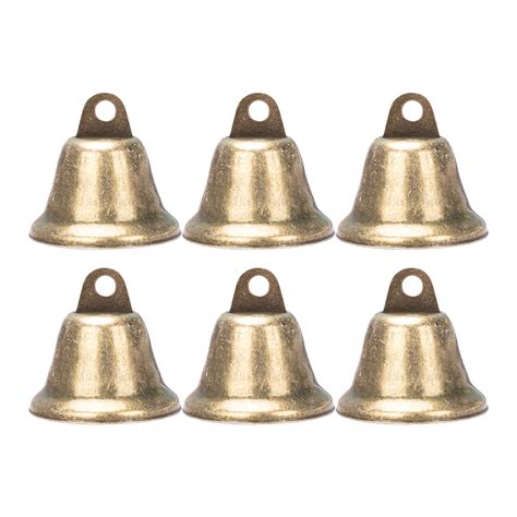 Bells Bell Jingle Crafts Brass Vintage Antique Gold Hanging Metal
