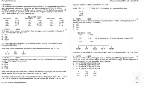 15 question chart plot exams deck license prep