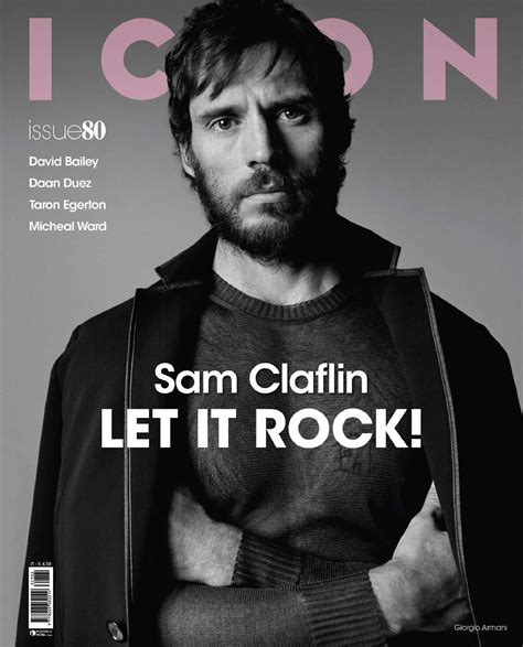 Sam Claflin Covers Icon Italia Issue 80 By David Bailey Fashionotography