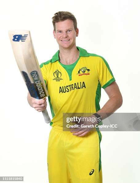 Steven Smith Of Australia Poses For A Portrait Prior To The Icc News