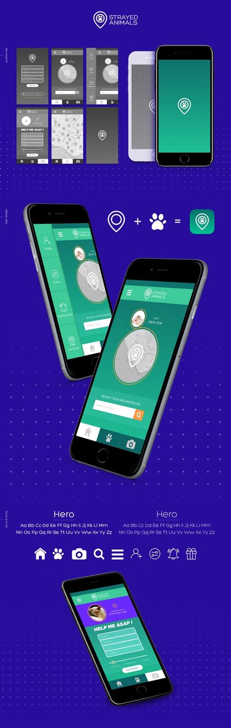 Readymade Mobile App Design Presentation Mockup Free Psd Templates