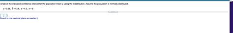 Solved Construct The Indicated Confidence Interval For The Chegg