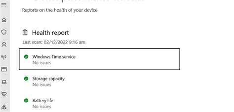 Hide The Device Performance And Health Area In Windows 10 Whats