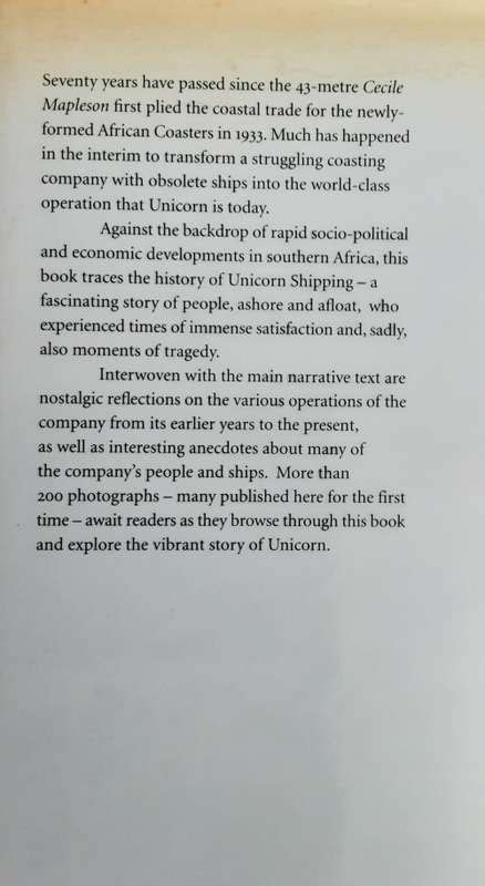 Ships Unicorn Navigating New Frontiers By Brian Ingpen Signed Copy For Sale In Durban Id