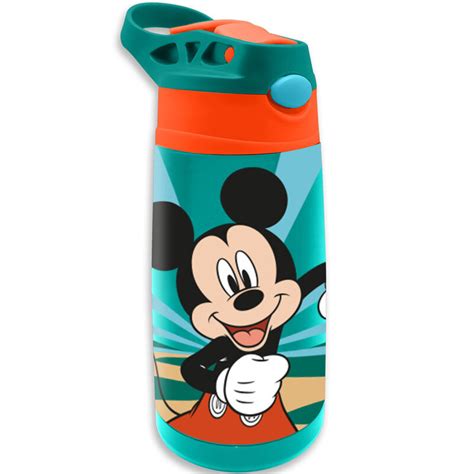 Garrafa Aço Inoxidável Mickey Disney ml Loja da Criança