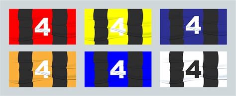 Установите номер футболиста на футбольную майку 4 пронумерованная ...