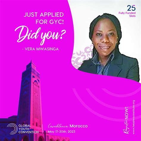 Vera Mwasinga On Linkedin Gyc2023 Hisa Hisagyc2023 Hisayouthconvention