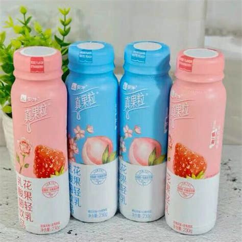 โยเกริต์ นมโยเกริต์ นมพีช นมกุหลาบ เซียวจ้าน ลิซ่า ยกแพค 10 ขวด Cc
