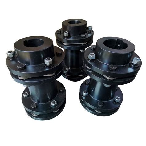 Double Disc Pack Coupling High Speed Flexible Coupling For Pumps