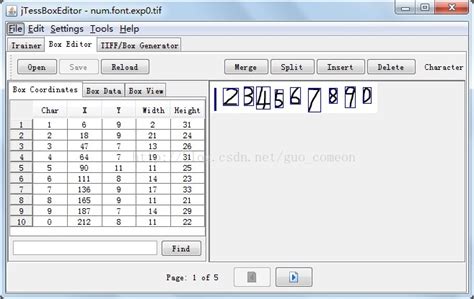 tesseract ocr 3 0 1训练自己的语言库 大郭姐的博客 csdn博客