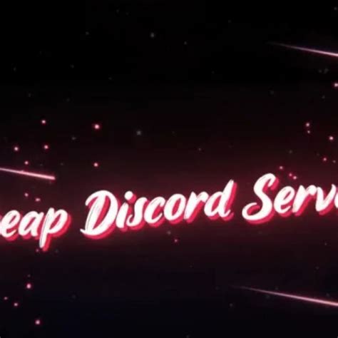 Cheap Professional Discord Server