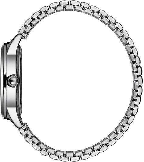 Boshiya Expansion Band Watch Ultra Thin Easy To Read For Middle Aged
