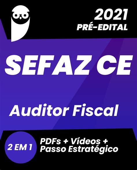 Sefaz Ce Auditor Fiscal 2021 Pré Edital Rateio Concurseiros