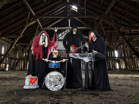 Shop Haunted Living Haunted Living Rockstar Reaper Collection At